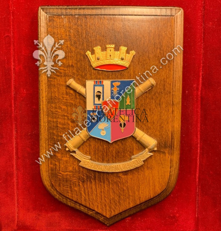 Crest Caserma Morelli di Popolo – Filatelica Fiorentina